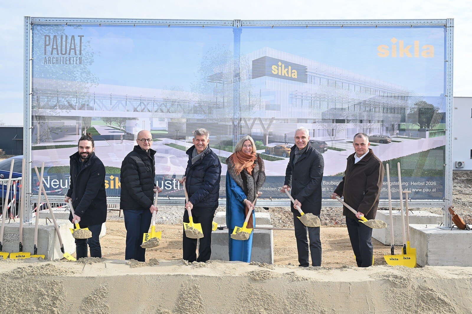 Sikla Blog | Sikla Austria - Spatenstich in Wels